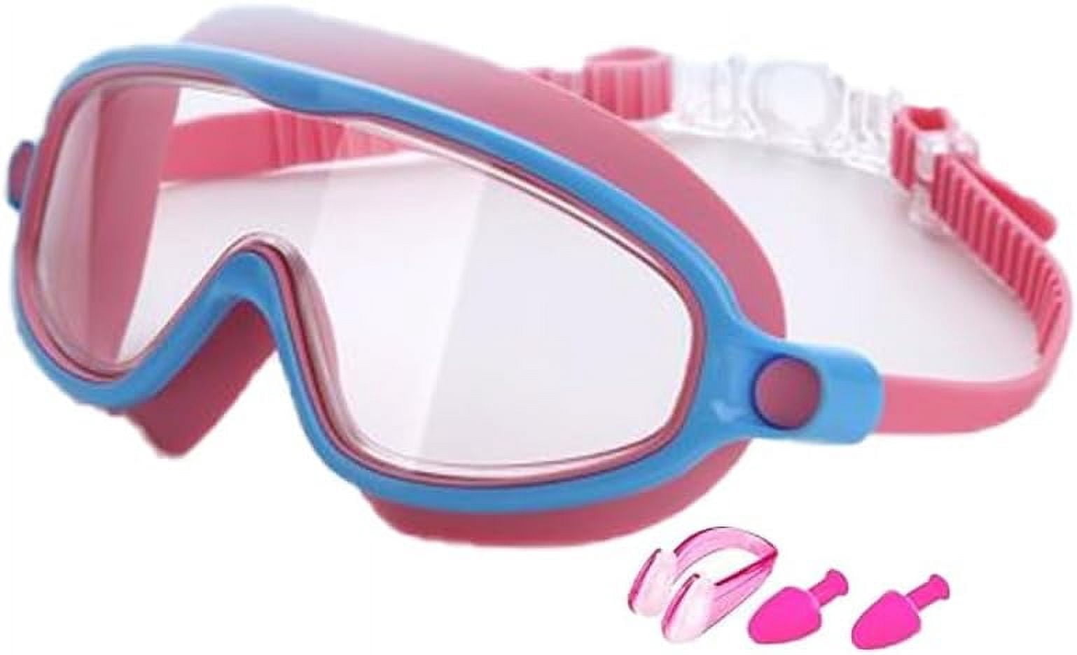 CCCHCY Children's Large Frame Waterproof and Anti Fog Swimming Goggles ...