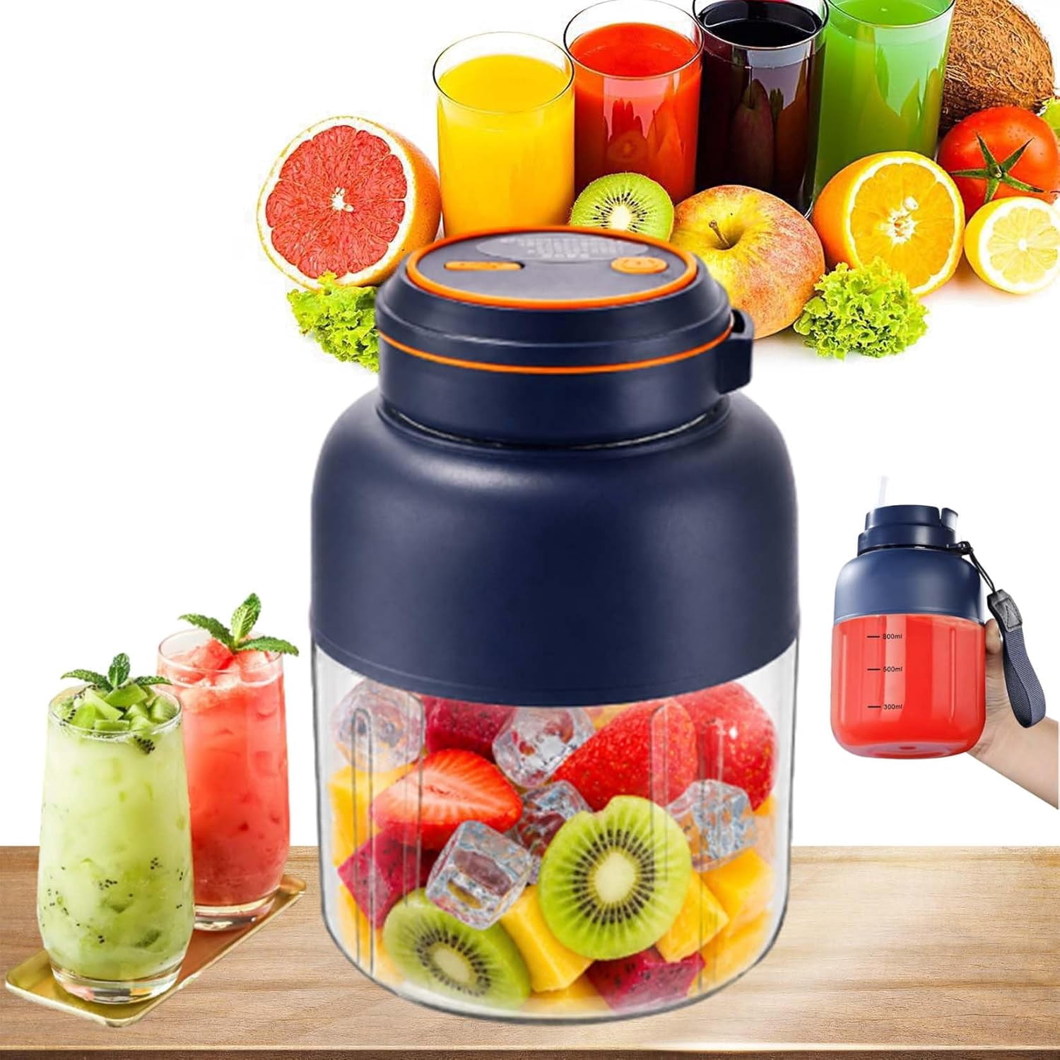 CCCHCY ﻿ Portable Wireless Juicer Cup ，Portable Household Appliances ...