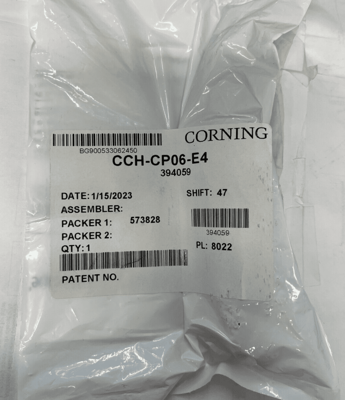CCH-CP06-E4 CORNING-CLOSET CONNECTOR HOUSING (CCH) PANEL, LC ADAPTERS, DUPLEX, 6 - Walmart.com