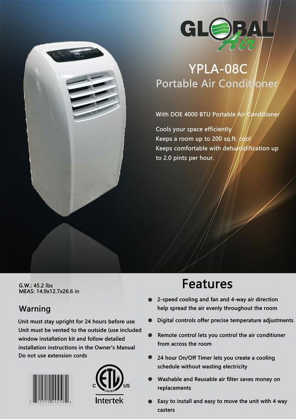 Aire Acondicionado Portátil Ultra Compacto con Costa Rica | Ubuy