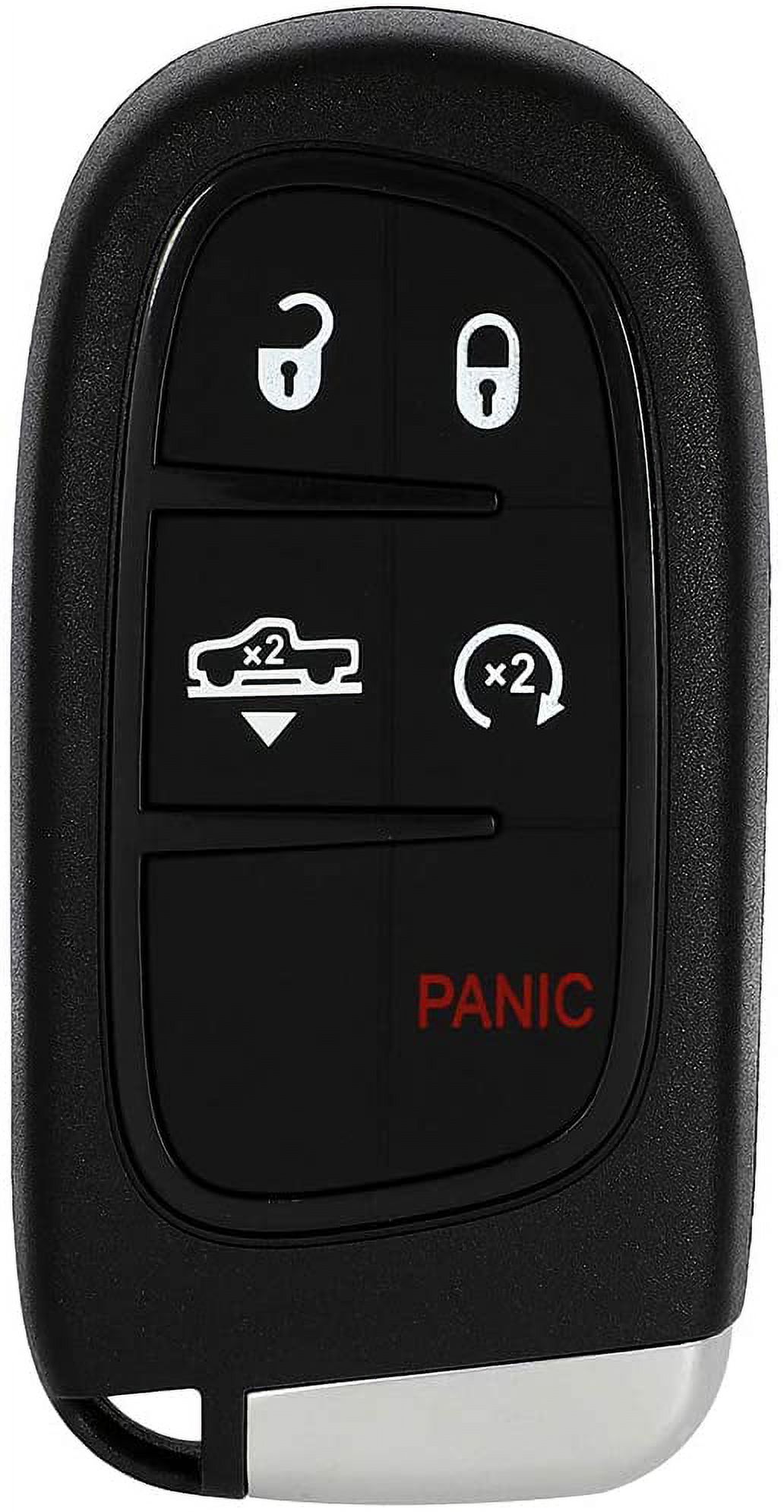 CCIYU 1 X Flip Key Fob Uncut Blade (SHELL CASE) 5 Buttons Replacement for fits 2014-2018 for ...