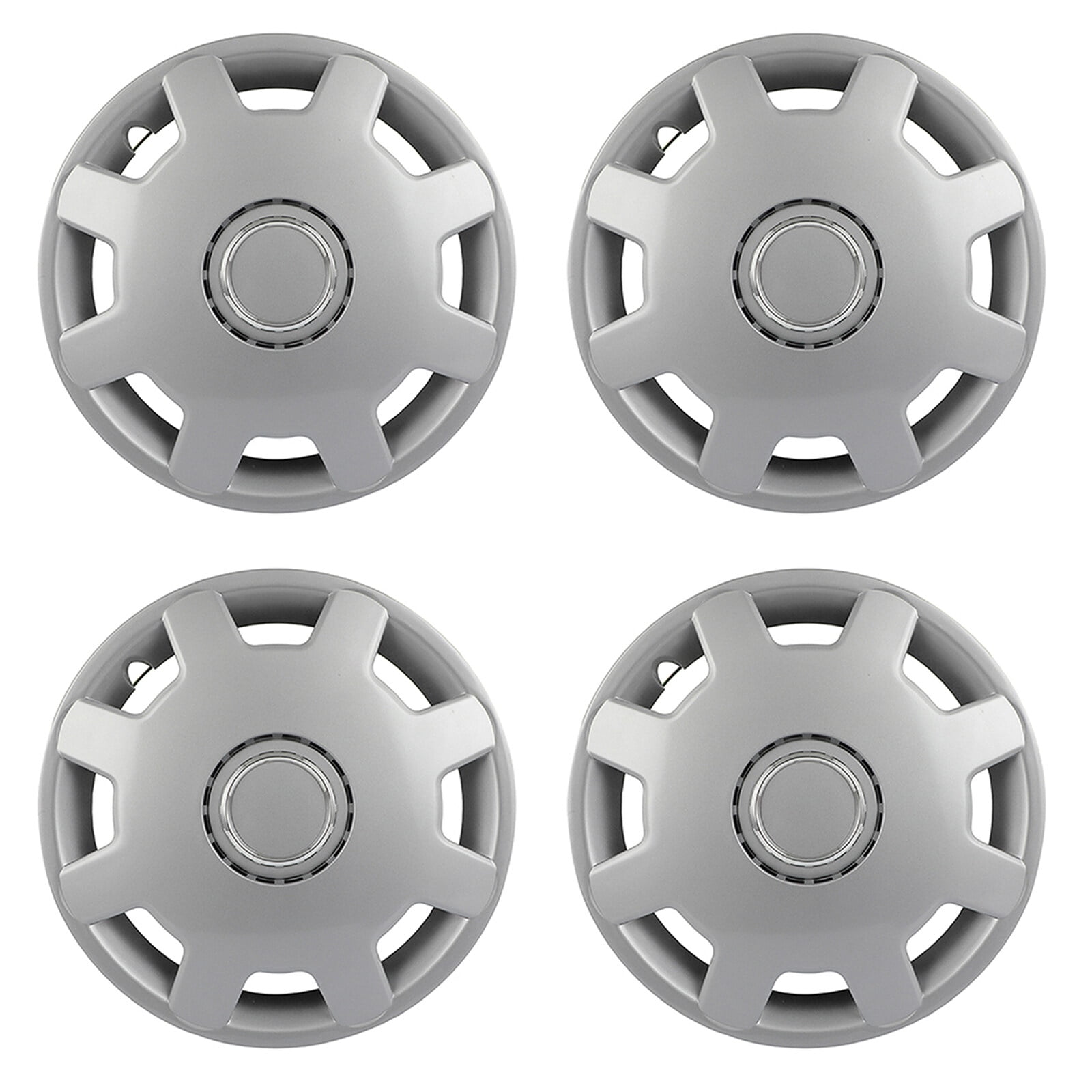 CCIYU 13" Rim HubCap Wheel Skin Cover Caps 4-Pack Full Hub Cap ABS ...