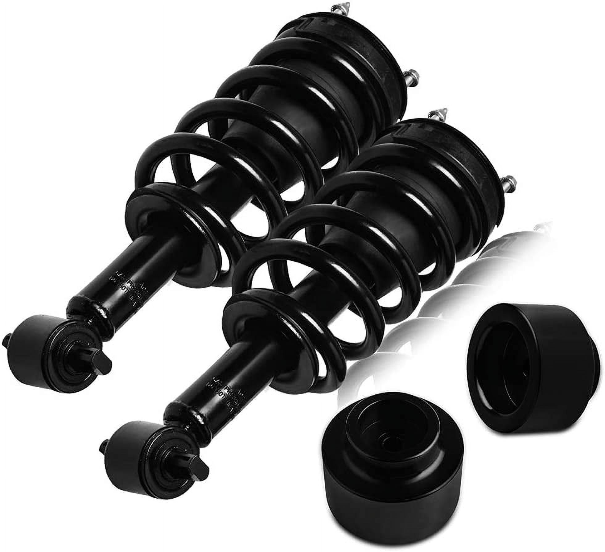 CCIYU 2" Rear Leveling Lift Kit+Complete Struts Assembly Front Rear ...