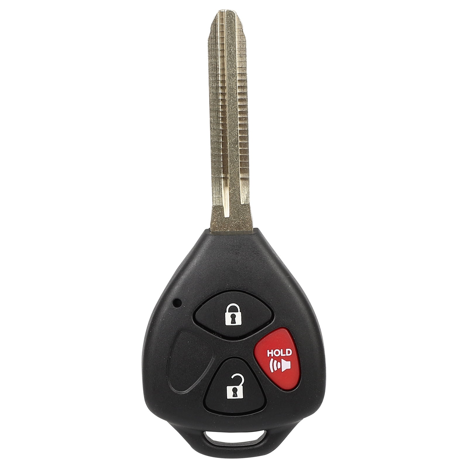 CCIYU 3 Buttons Pack of 1 Car Key Fob Replacement for Toyota RAV4 2.4L ...