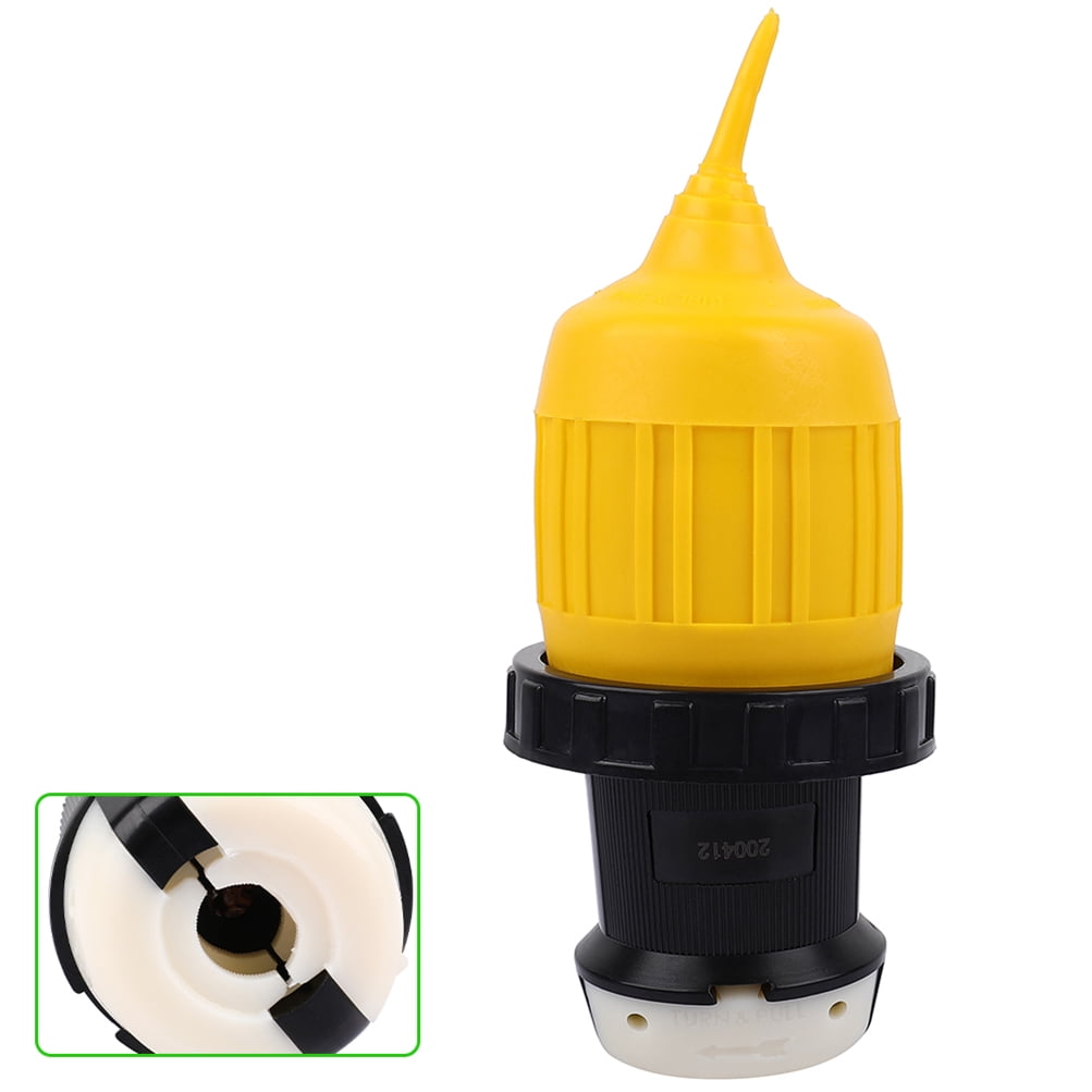 CCIYU 30 AMP RV Female Twist locking Connector Weatherproof Boot Kit ...