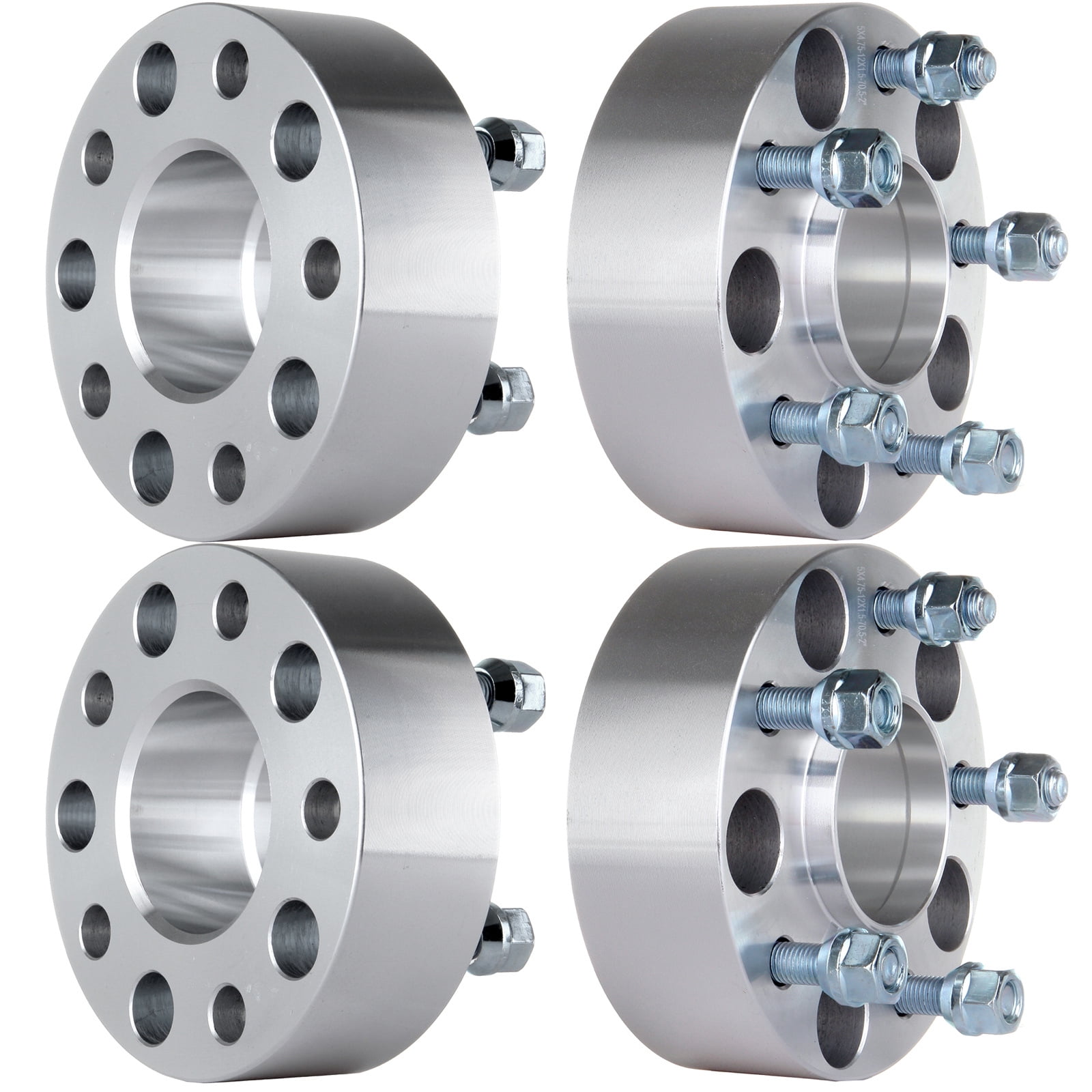 CCIYU 4Pc 2.0" 5x4.75 to 5x4.75 Hubcentric Wheel Spacers 5 lug Bolt On ...