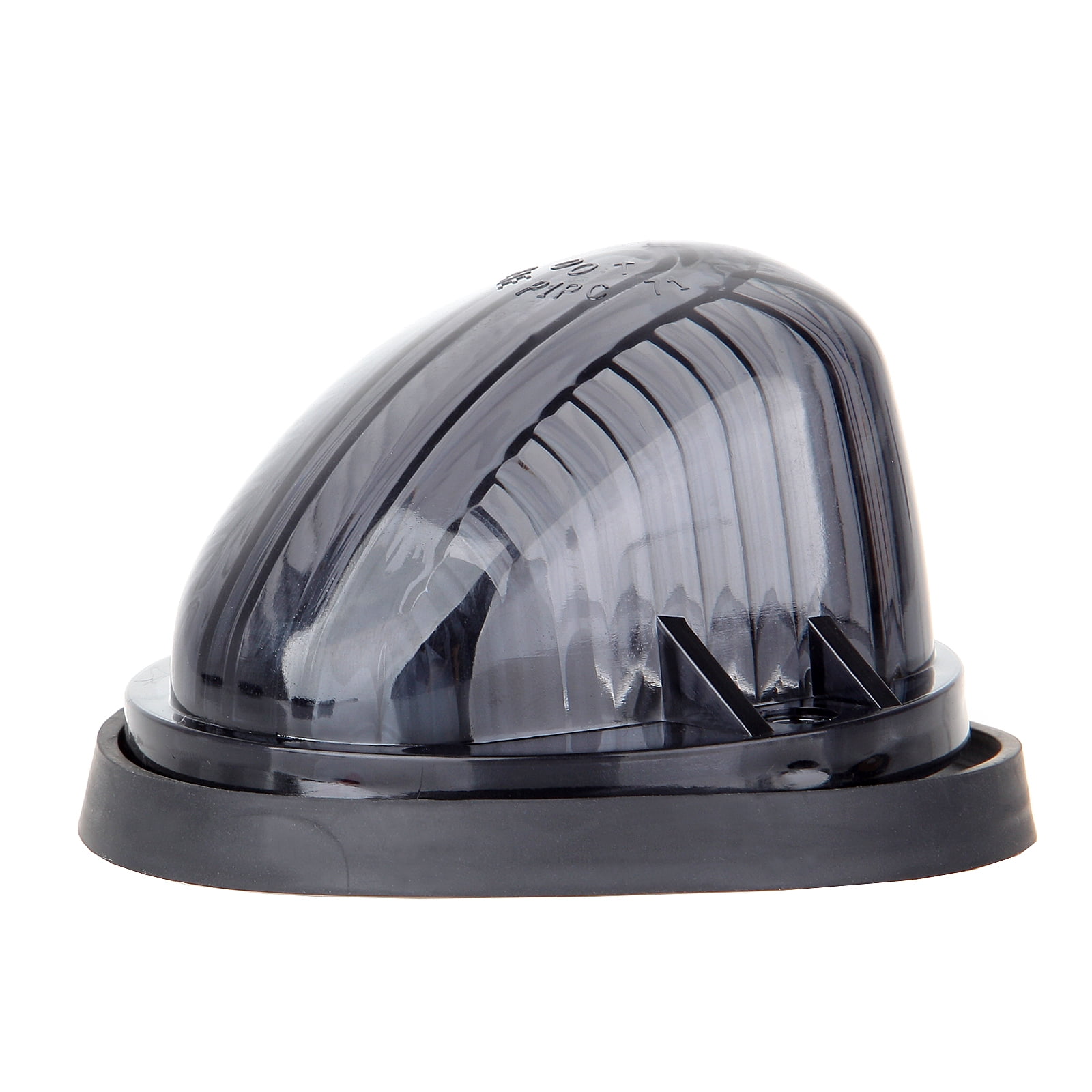 CCIYU 5x Smoke 9069A Cab Marker Round Light Lens + Ice Blue 5050 168 ...
