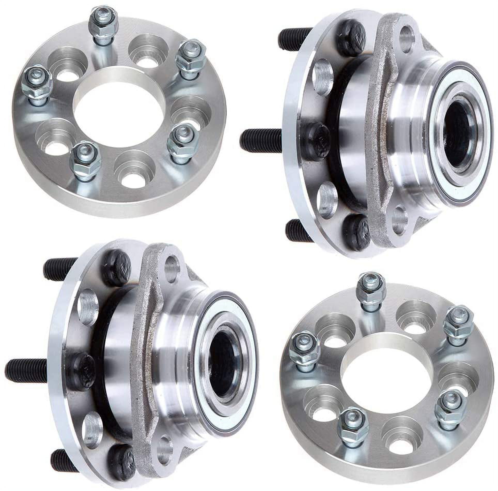 CCIYU 5x100 to 5x114.3 SPA CER+2X Replacement Wheel Hub Bearing ...