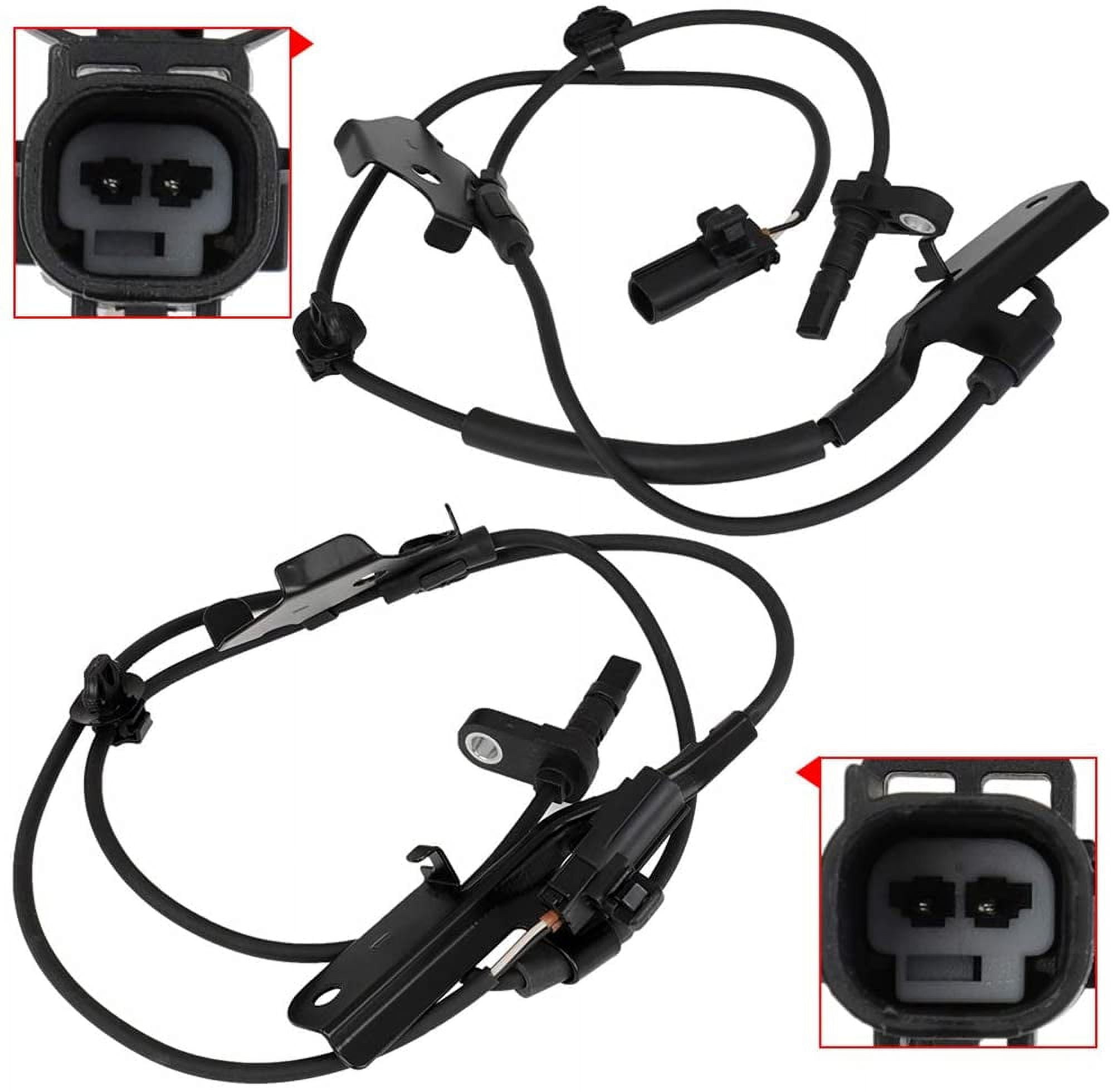 CCIYU ABS Speed Sensor,2PCS Front&Left&right ALS2322 ALS2321 ABS Sensor Fit for 2010-2015 for ...