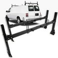 CCIYU Adjustable Roof Ladder Racks for Chevy Express 96-18, 55.2"-78.8 ...
