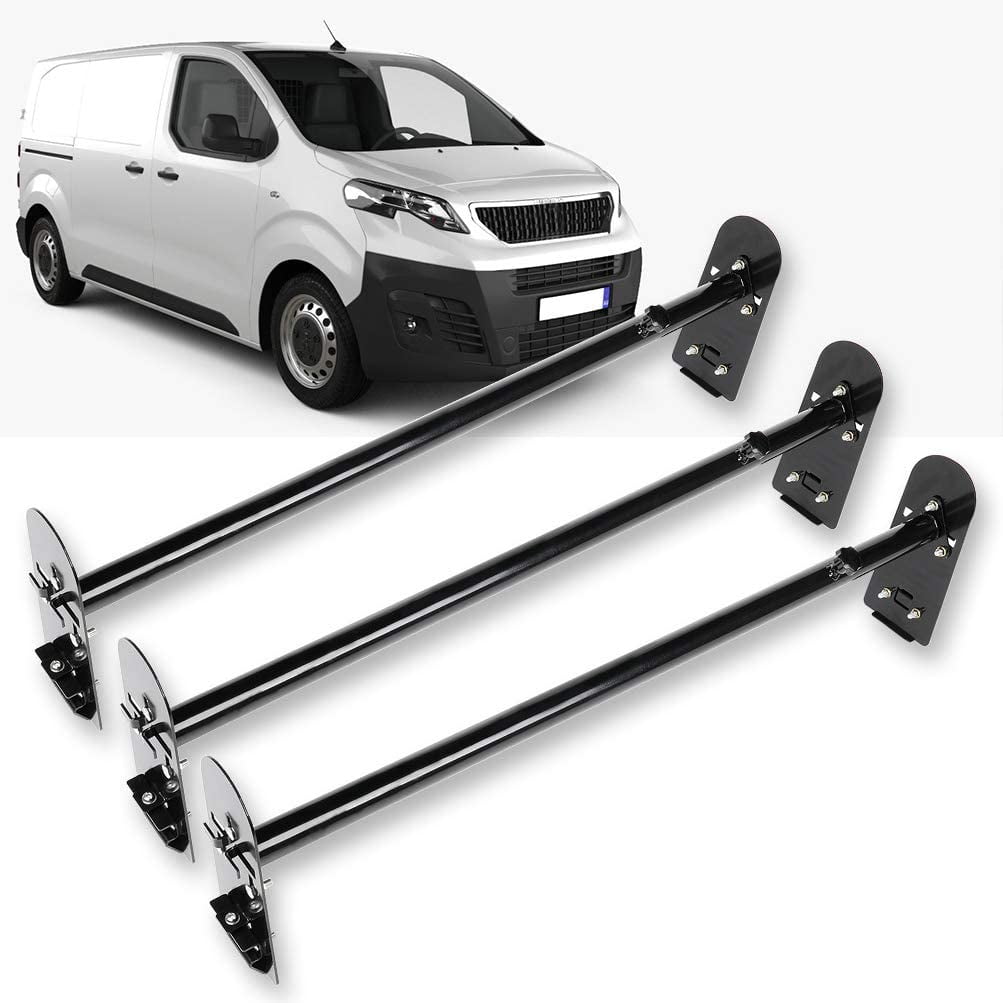 CCIYU Adjustable Roof Ladder Racks 63" Van Ladder Rack for Chevy ...