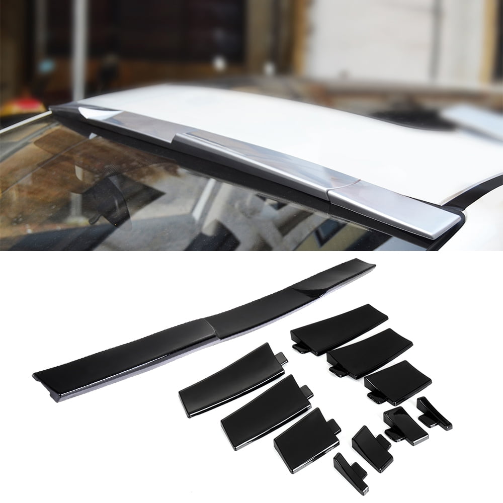 CCIYU Black ABS Rear Spoiler Wing Universal for Chrysler for Chevy for ...