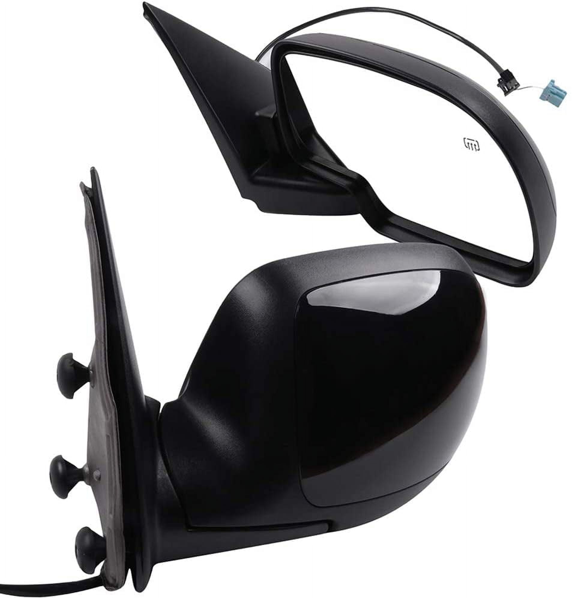 CCIYU Black Left and Right Side View Mirror Power Adjustment Manual ...
