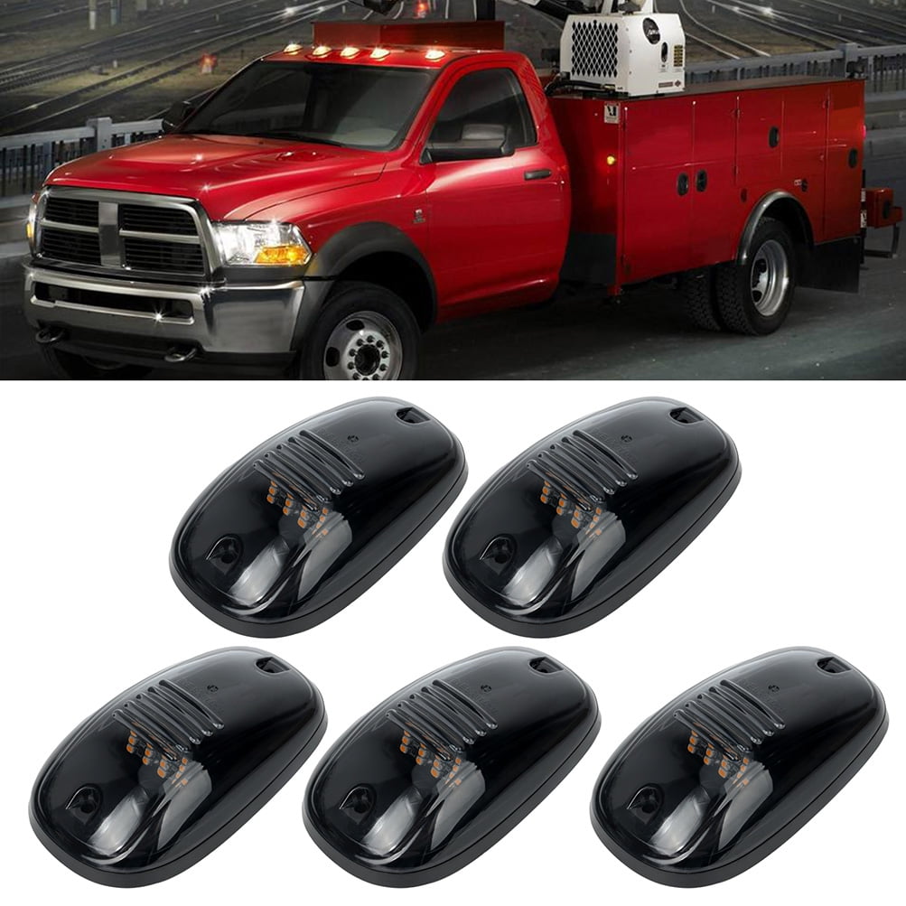 CCIYU Cab Marker Light Amber LED Top Clearance Roof Running Bulbs with ...