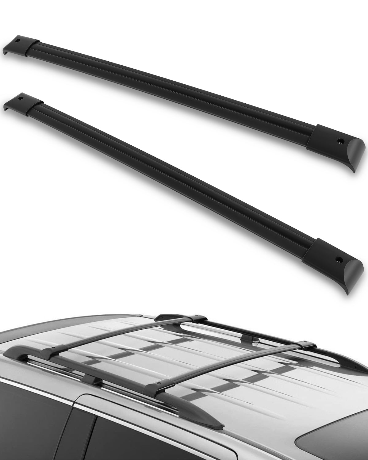 CCIYU Cargo Racks for Honda Pilot 2003-2008 Rooftop Luggage Canoe Kayak ...