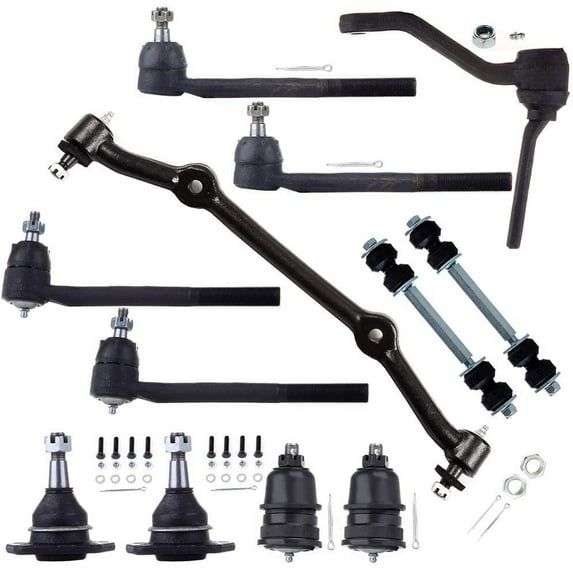 CCIYU Center Link Inner Outer Tie Rod Ends Lower Ball Joints Front Sway ...