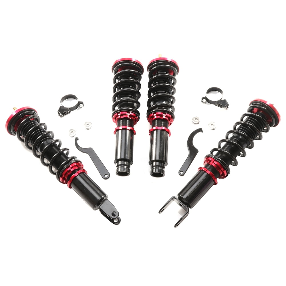 CCIYU Coilover Suspension Shock Absorbers Adjustable Coilovers Lowering ...