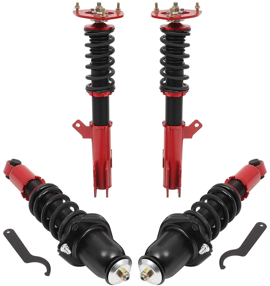 CCIYU Coilover Suspension Shock Absorbers Height Adjustable Coilovers ...