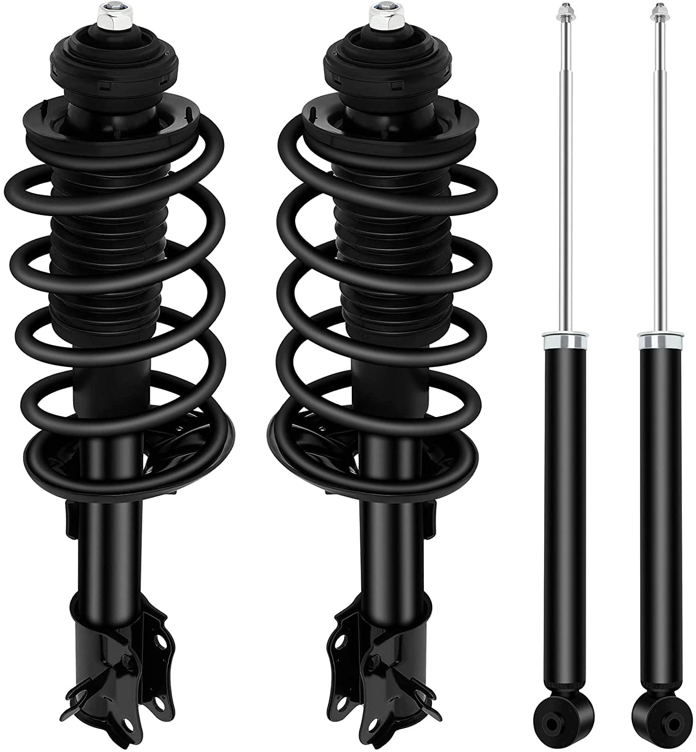 CCIYU Complete Struts Shock Absorbers Fits for 2004-2011 for Chevrolet ...