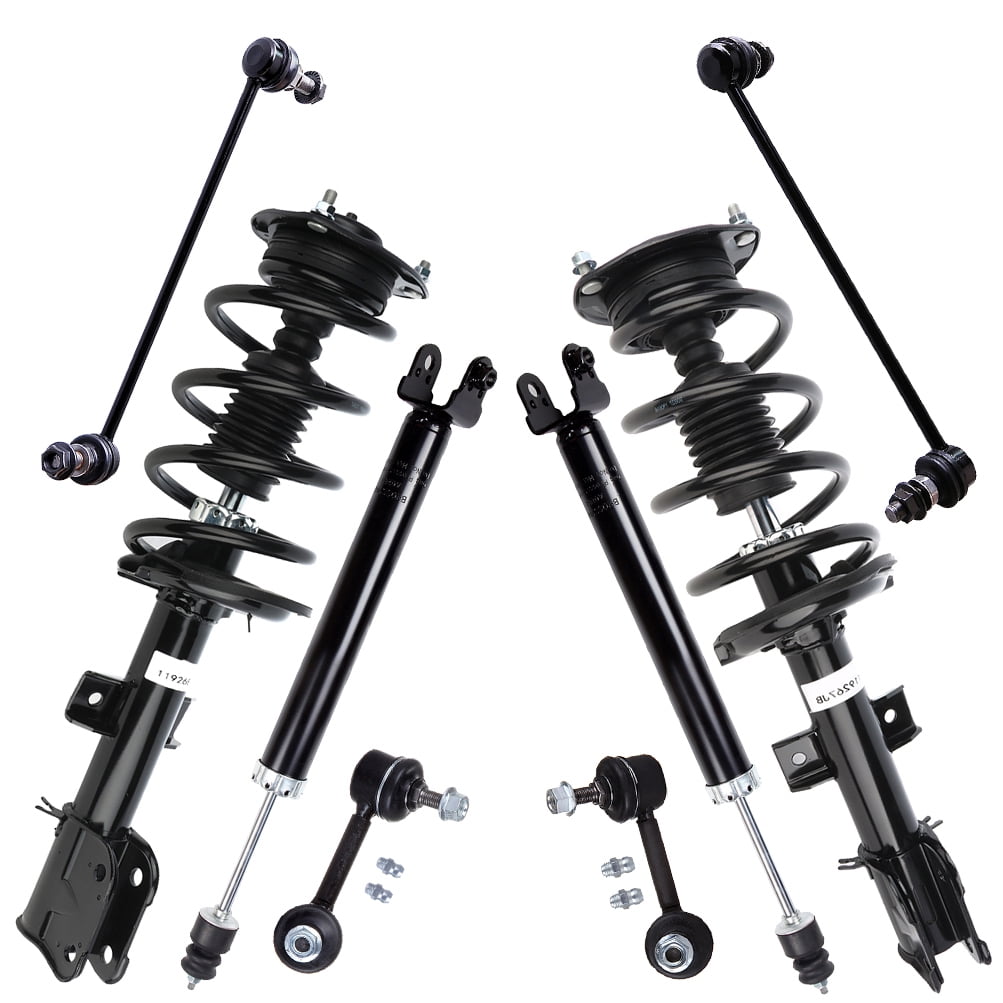 CCIYU Complete Struts Shock Absorbers Front Quick Complete Struts Rear ...