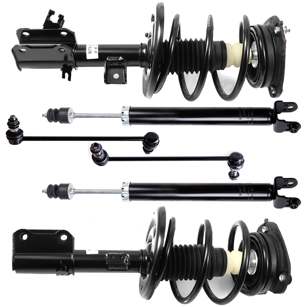 CCIYU Complete Suspension Kit for 2007-2012 Nissan Altima: Front Strut ...
