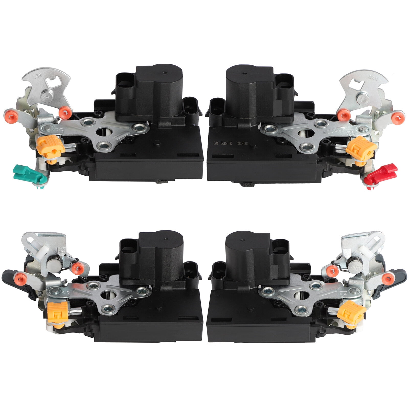 CCIYU Door Latch Lock Actuator 4pcs Door Lock Actuators Compatible For ...