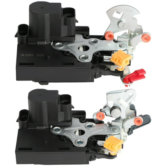 CCIYU Door Latch Lock Actuator Front Right Passenger Side+Rear Right ...