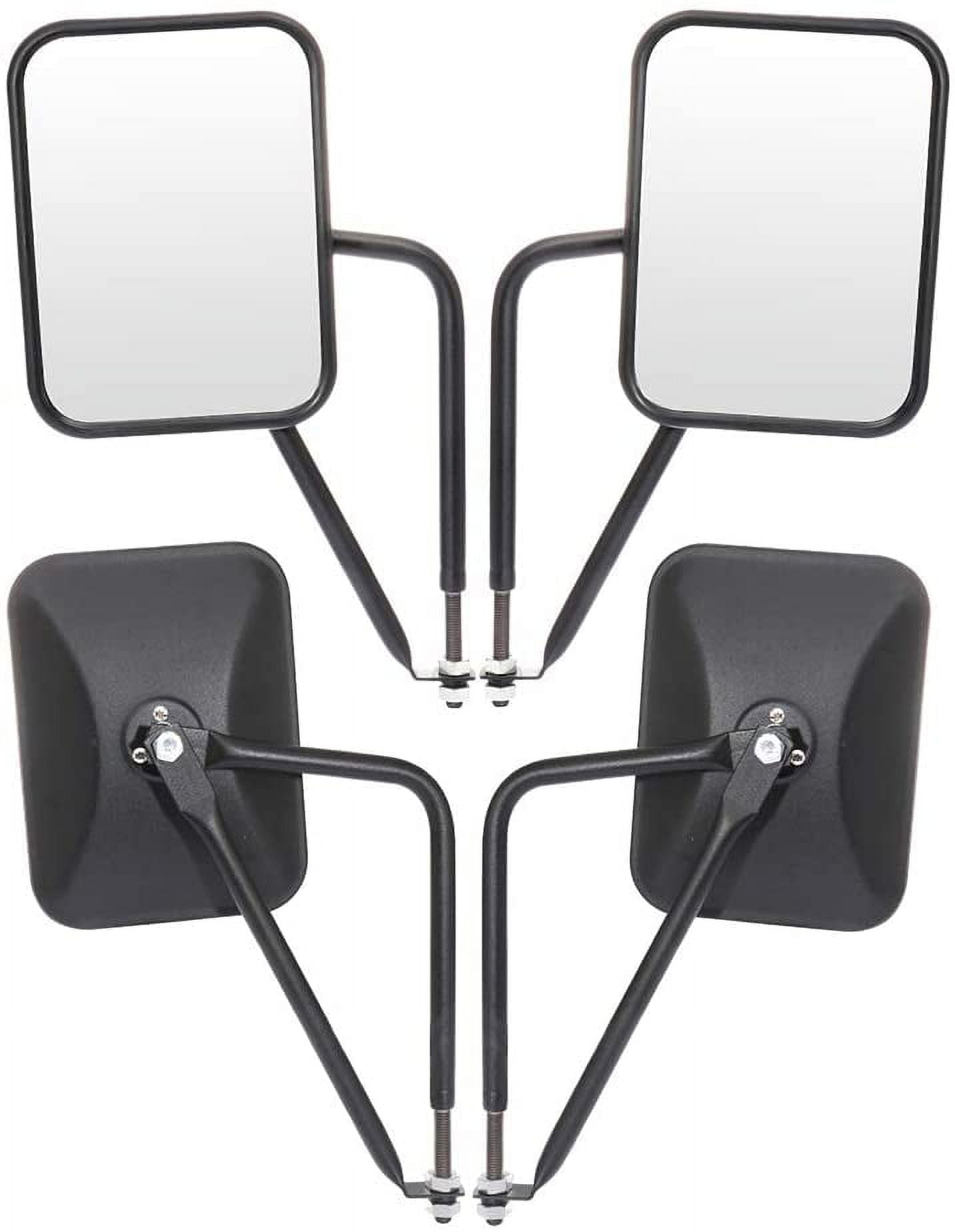 CCIYU Door Off Side Mirrors, Durable Rear View for 1997-2017 Jeep ...