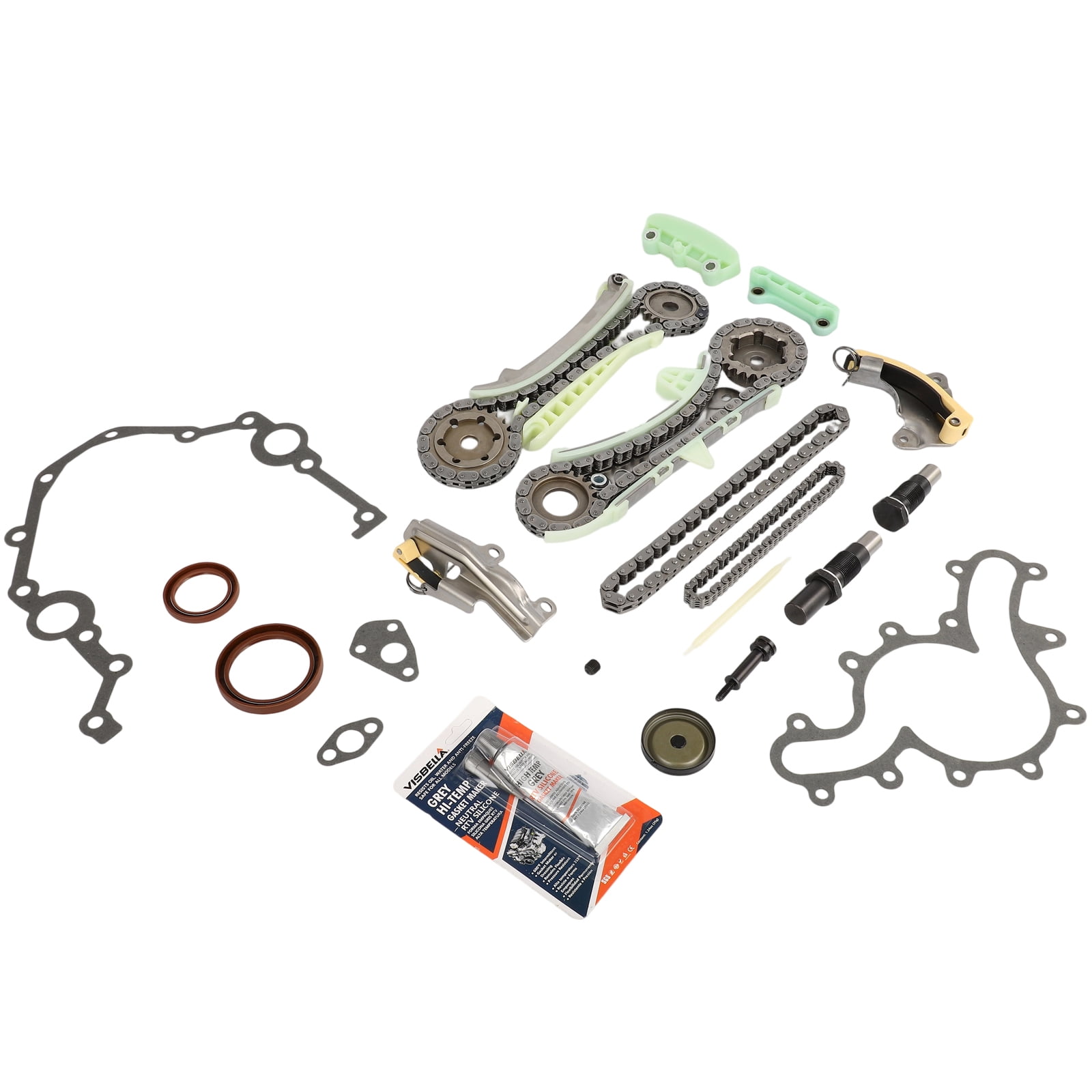 CCIYU Engine Timing Chain Kit 4L2Z-6M290-AA Fits for 1997-2009 for Ford ...