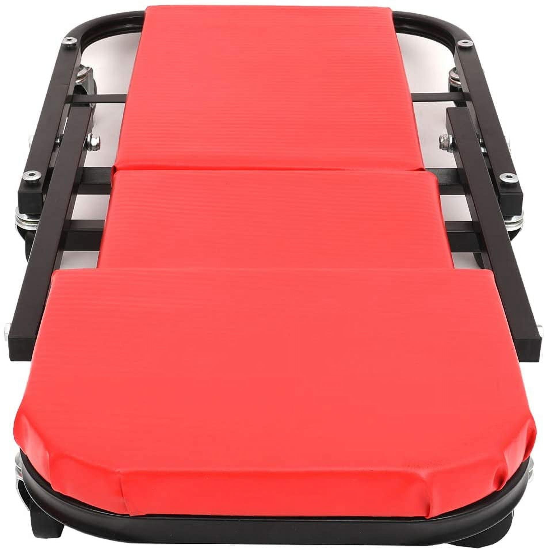 CCIYU Foldable Z Creeper for Seat Rolling Chair for Garage 36" - Walmart.com