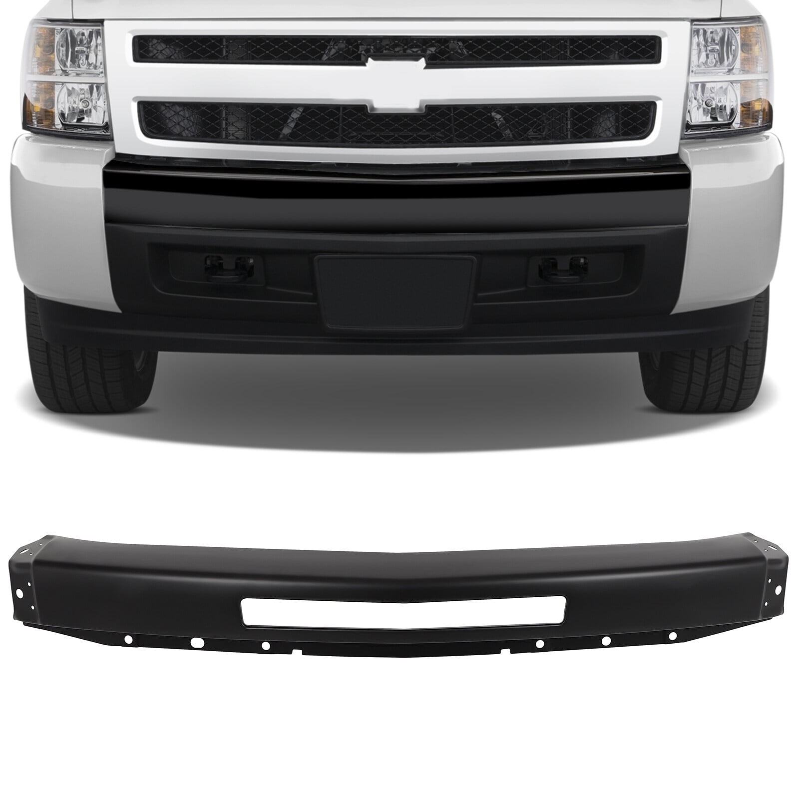 CCIYU Front Bumper Face Bar Compatible for 2009-2013 for Chevrolet ...