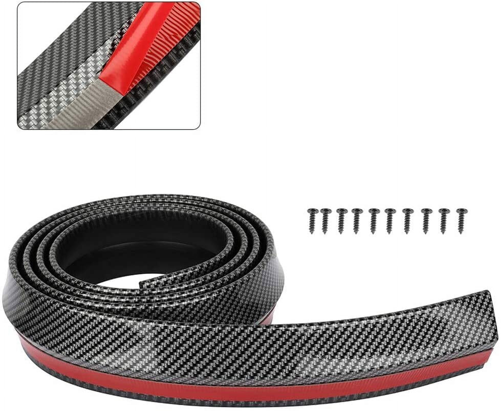 CCIYU Front Lip Splitter Bumper PVC Repacement for Most Cars Trim ...