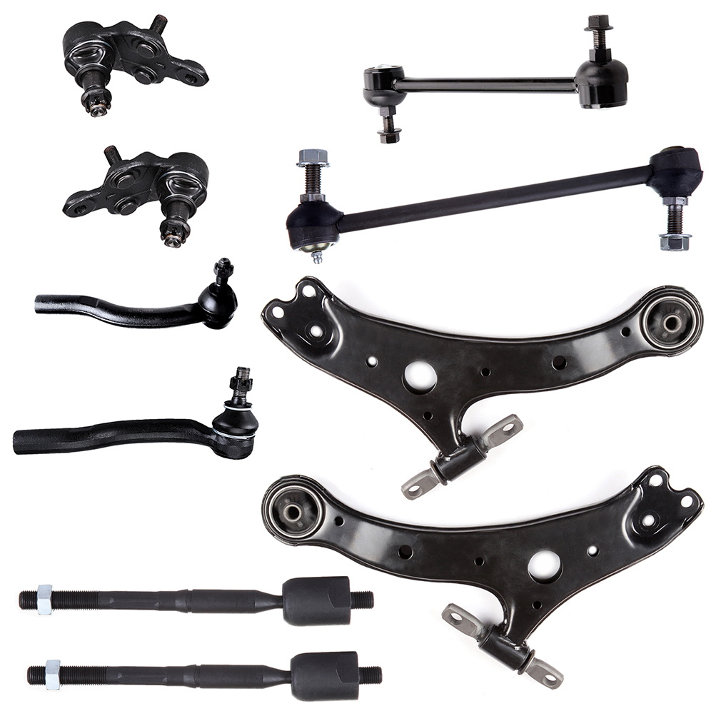 CCIYU Front Lower Control Arm Ball Joint Sway Bar Outer Inner Tie Rod ...