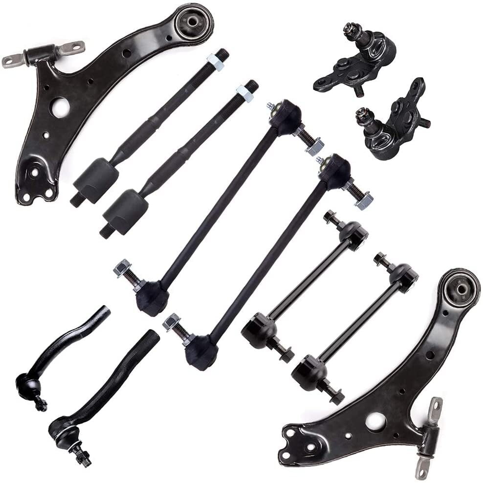 CCIYU Front Lower Right Left Control Arm Ball Joint Front Rear Sway Bar ...