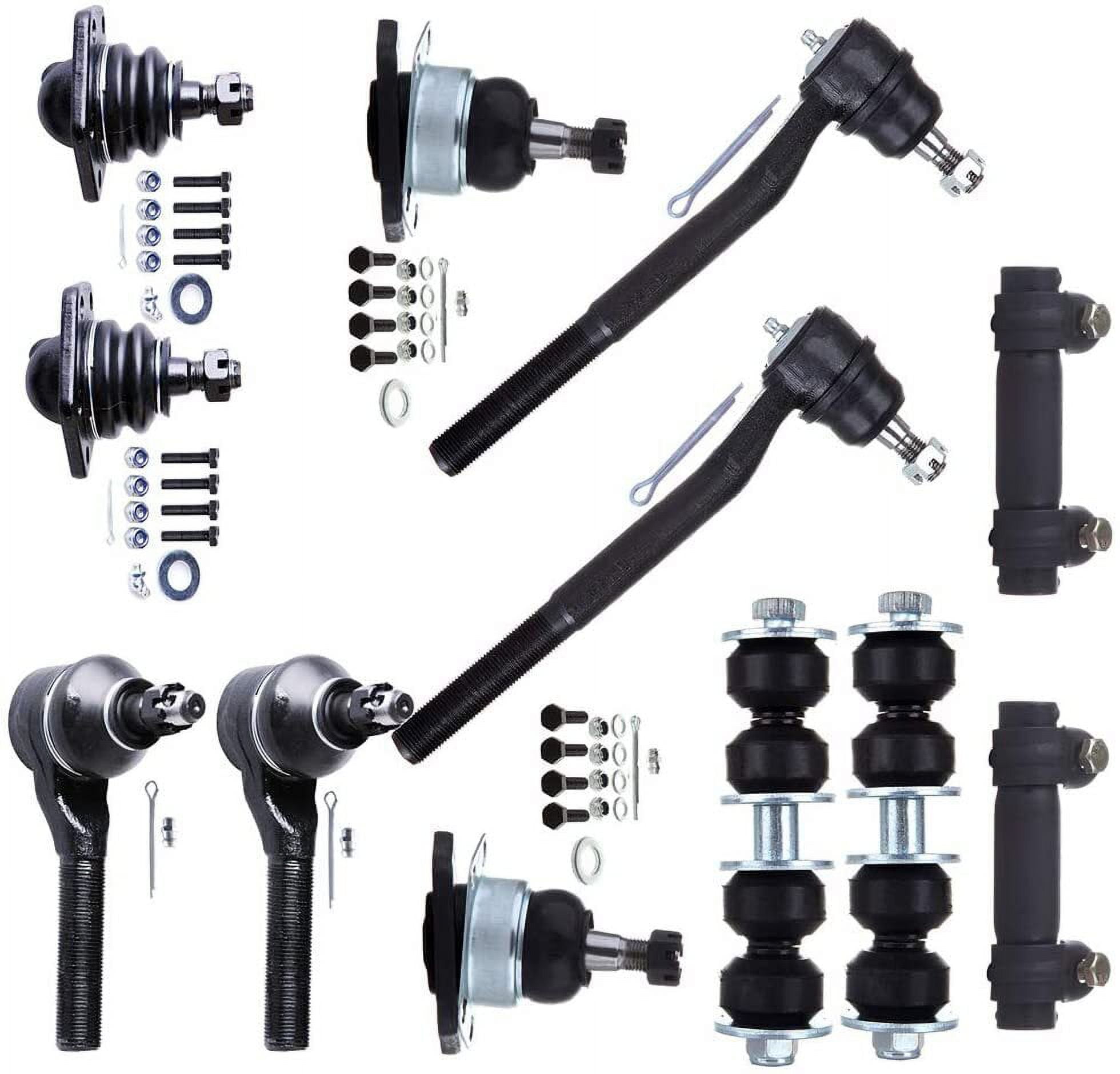 CCIYU Front Sway Bar End Links Tie Rod Ends Ball Joints Adjusting ...