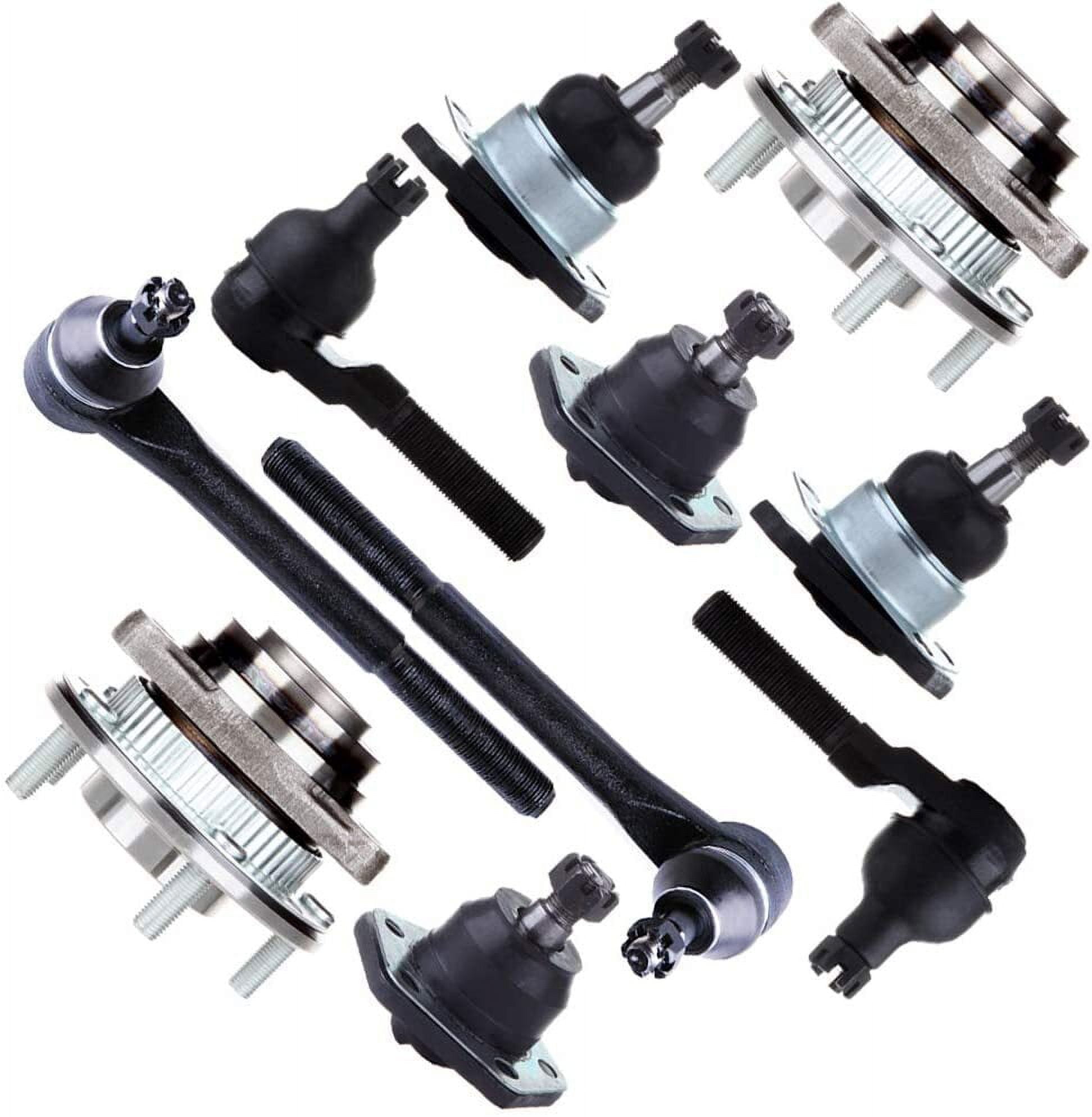 CCIYU Front Tie Rod End Wheel Hub Bearing Lower Ball Joint fit for 95-96 for Chevrolet Blazer 90 ...