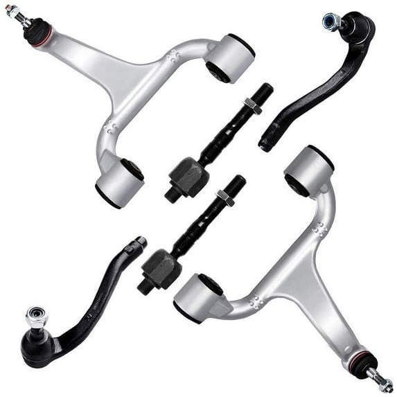 CCIYU Front Upper Control Arm and Ball Joint Outer Inner Tie Rod End ...