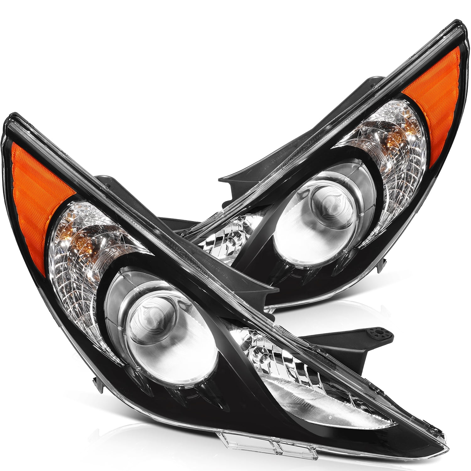 CCIYU Headlights Assembly For Hyundai Sonata 2011-2014 With Protective ...