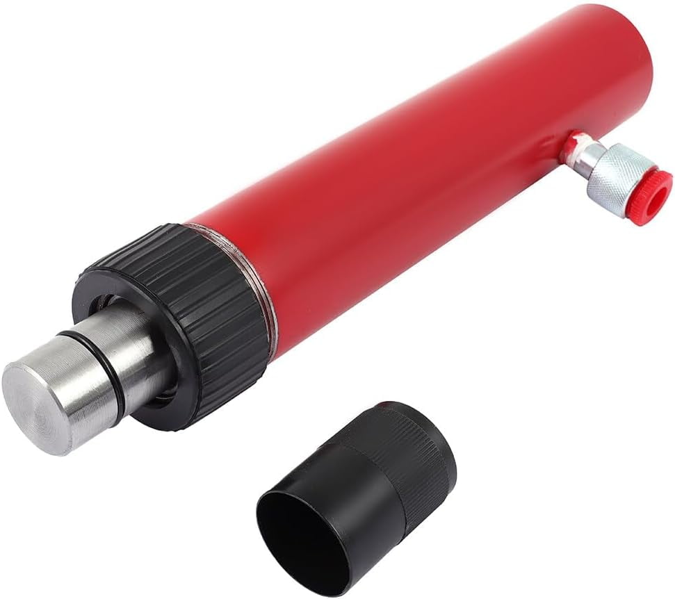 CCIYU Heavy Duty 10 Ton Hydraulic Hand Pump Porta Power Type Cylinder ...