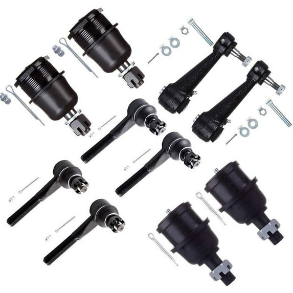 CCIYU Inner Tie Rod Ends Lower Ball Joints Suspension Upper Ball Joints ...