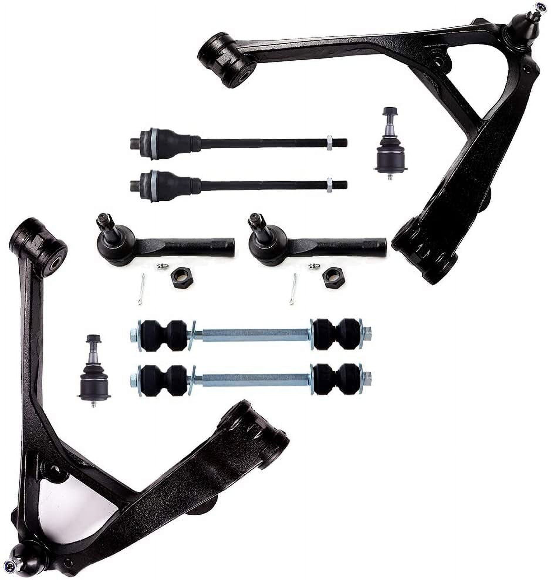 CCIYU Inner Tie Rod Ends Lower Control Arms Outer Tie Rod Ends Front ...