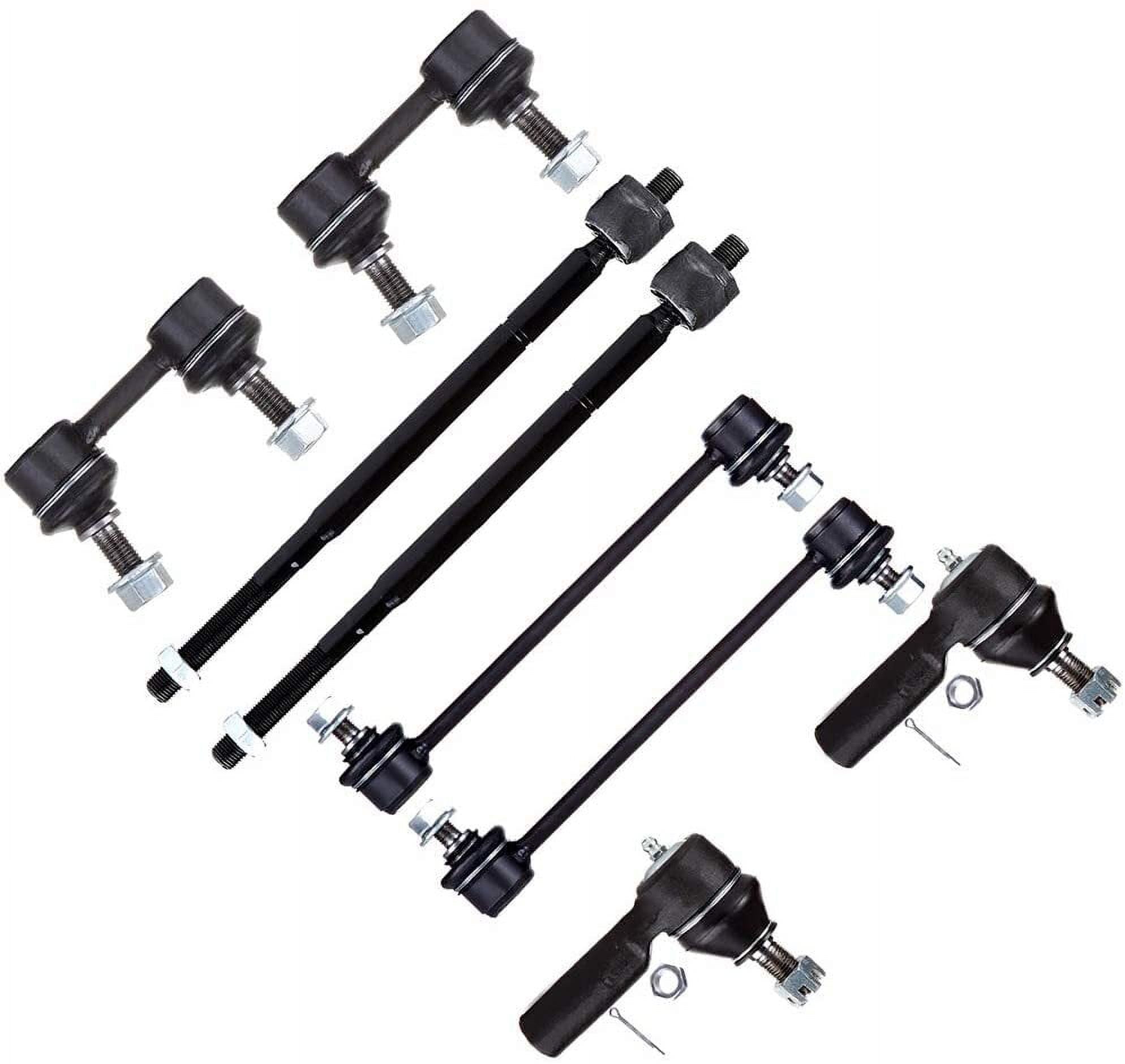 CCIYU Inner Tie Rod Ends Outer Tie Rod Ends Front Sway Bar End Links ...