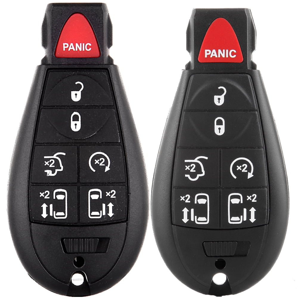 CCIYU Keyless Remote+Keyless Shell for IYZ-C01C, 7 Button Replacement ...