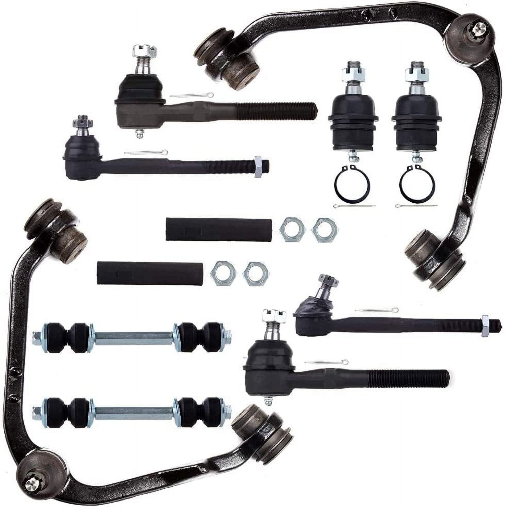 CCIYU Lower Ball Joints Outer Inner Tie Rod Front Sway Bar Adjusting ...