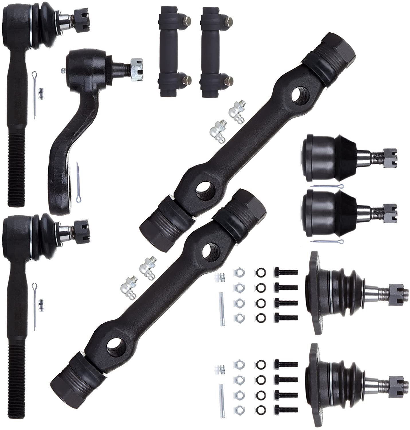CCIYU Lower Ball Joints Outer Tie Rod Ends Upper Ball Joints Upper ...