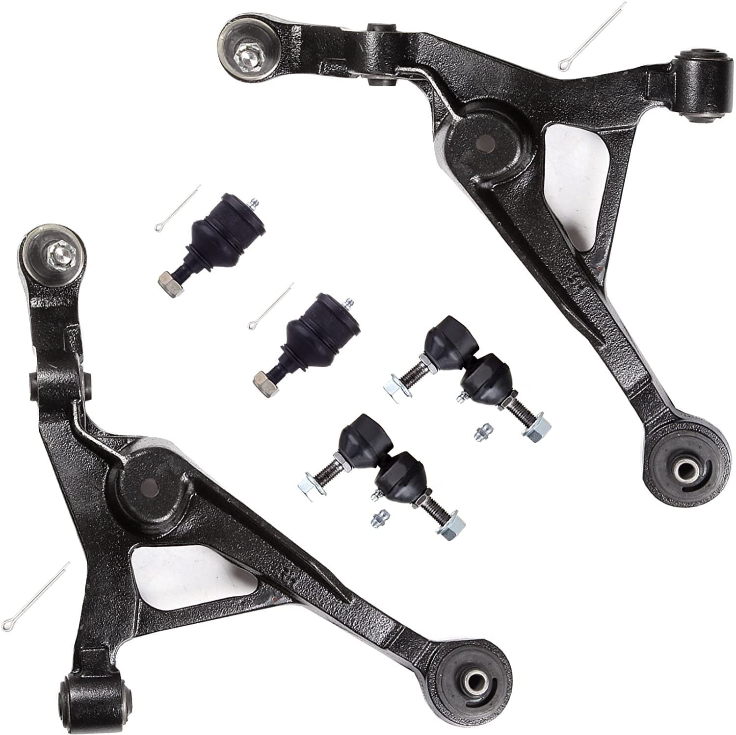 CCIYU Lower Control Arms Front Sway Bar End Links Upper Ball Joints ...