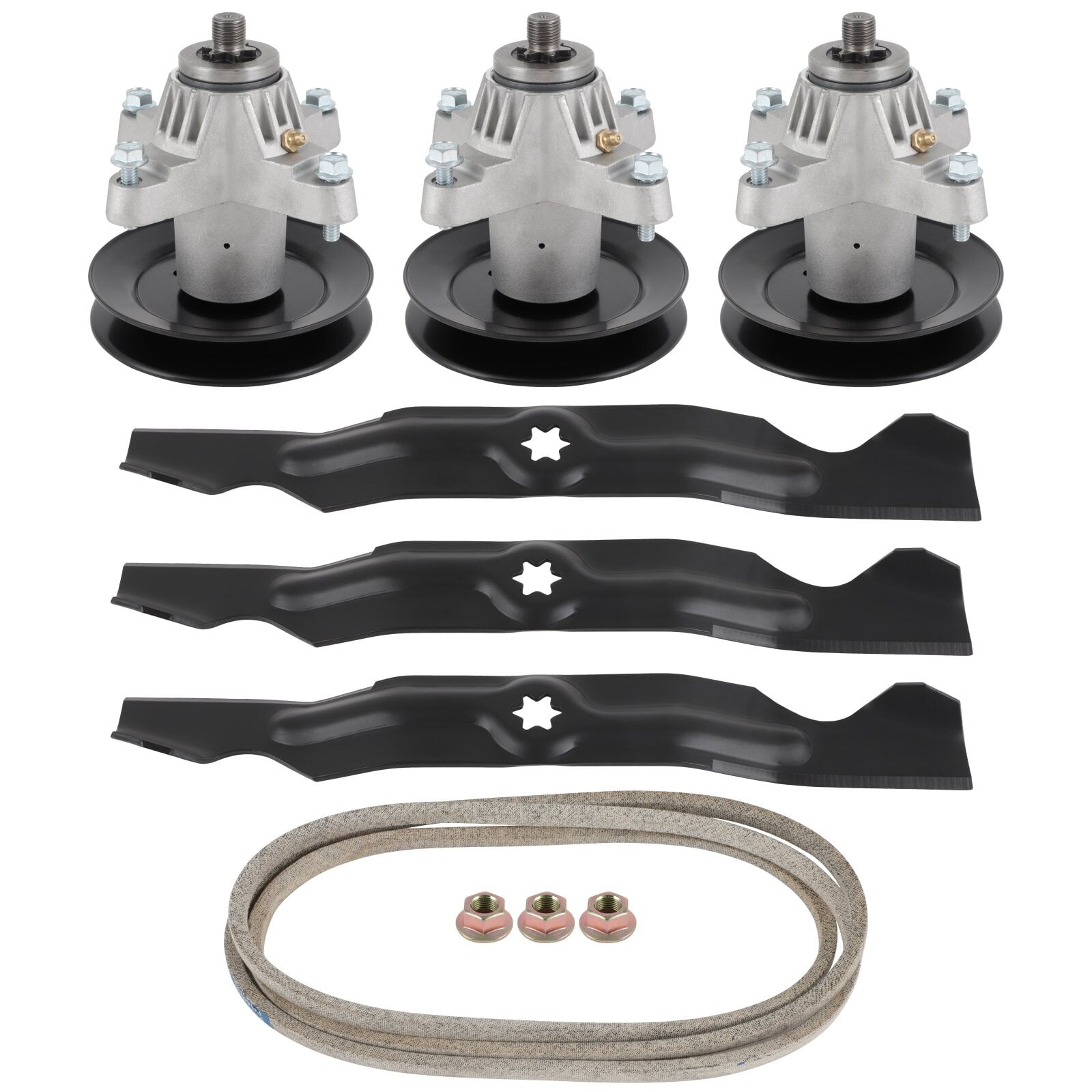 CCIYU Mower Deck Rebuild Kit, 50" Lawn Mower Deck Parts Rebuild Kit Fit ...