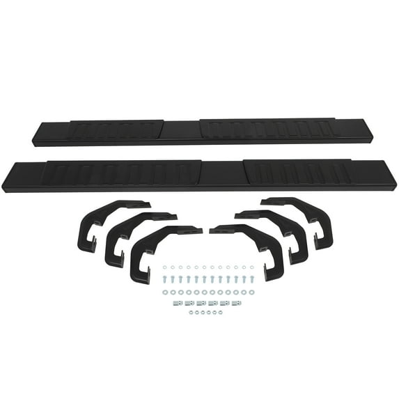 CCIYU Nerf Bar Running Board Side Step ABS & Aluminum Alloy 6.3in Fit ...