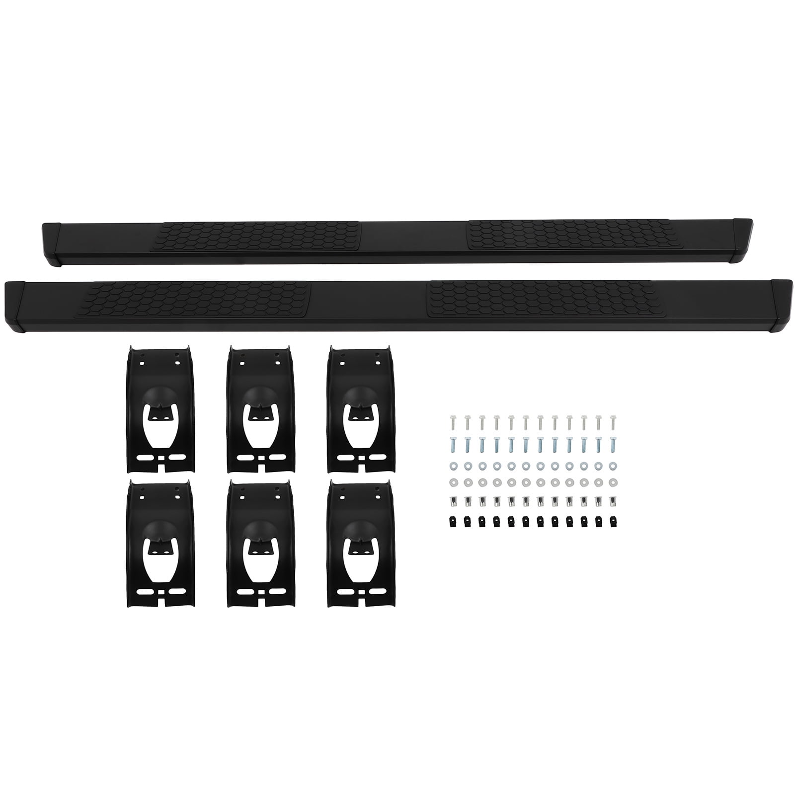 CCIYU Nerf Bar Running Board Side Step Stainless Steel & ABS Plastic 5 ...