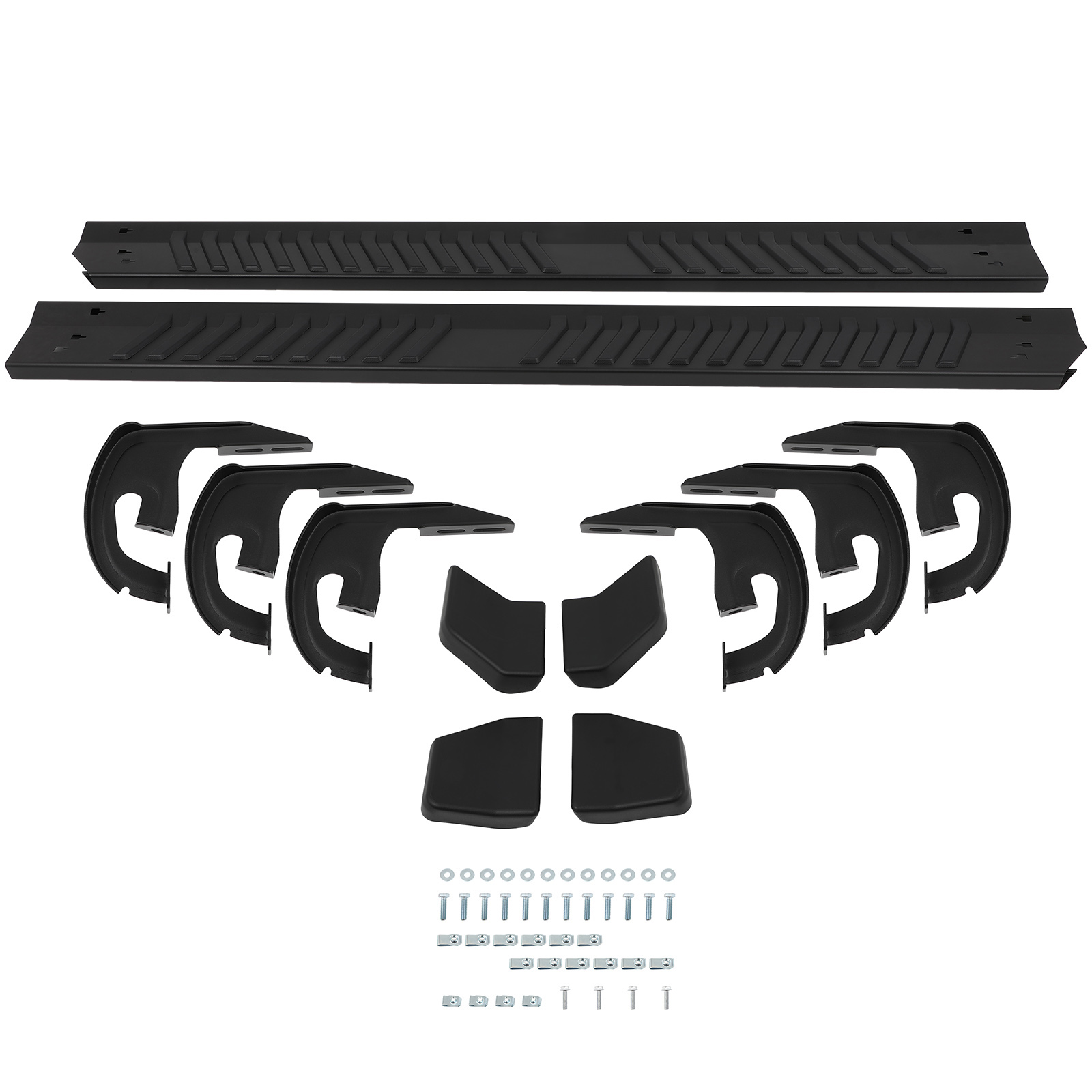 CCIYU Nerf Bar Running Board Side Step Steel 6.3in Fit 2009-2014 For ...